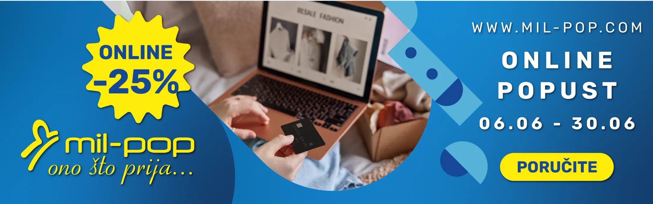 Mil-Pop, ono što prija | Mil Pop