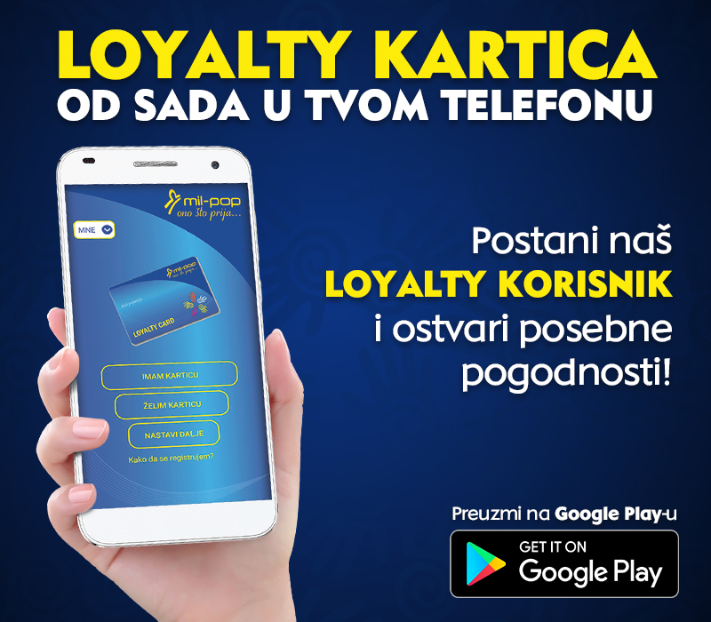 Mil-Pop, ono što prija | Mil Pop