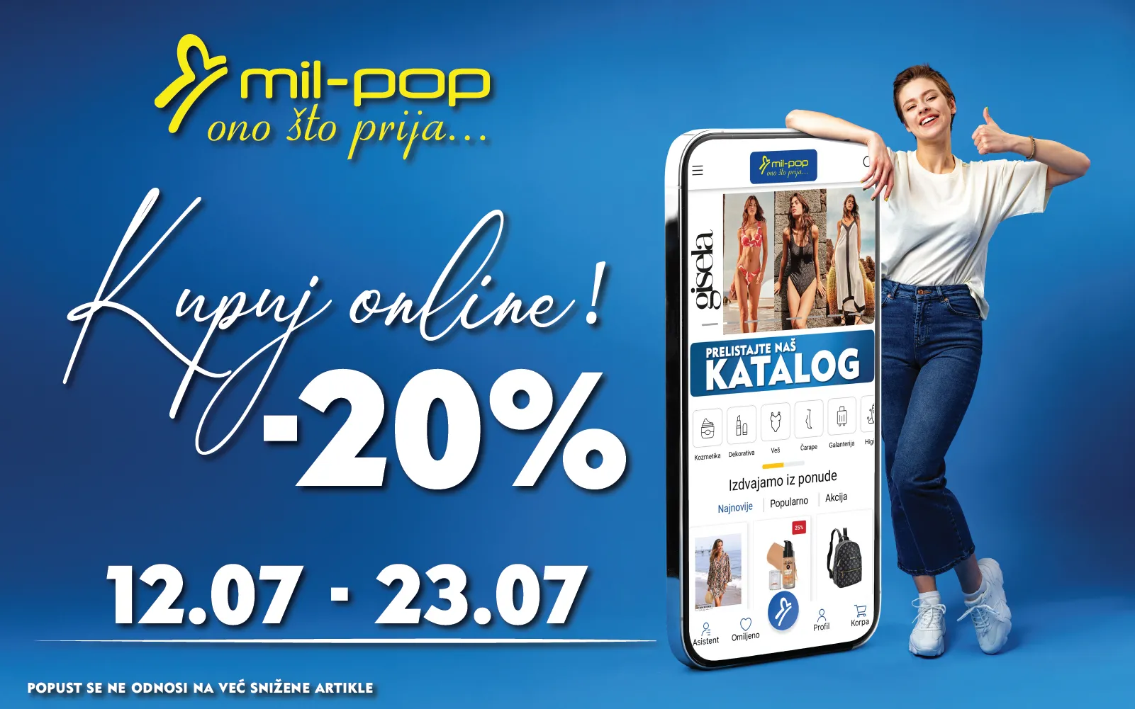 Mil-Pop, ono što prija | Mil Pop