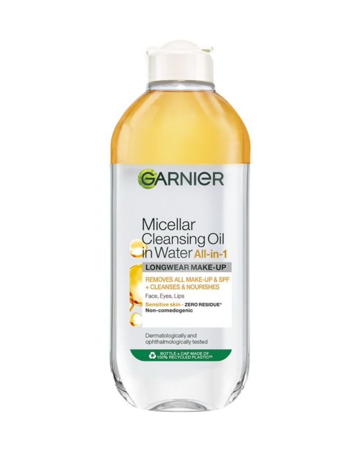 GARNIER BIPHASE MICELLAR CLEANSING WATER IN OIL 400ML | Mil Pop