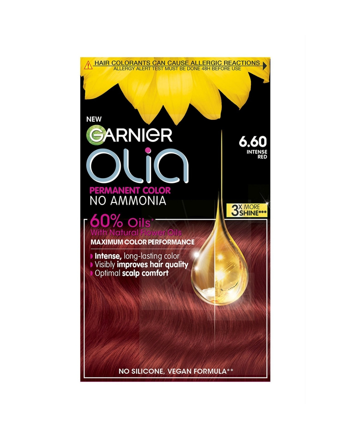 GARN.OLIA 6.60 INTENSE RED | Mil Pop