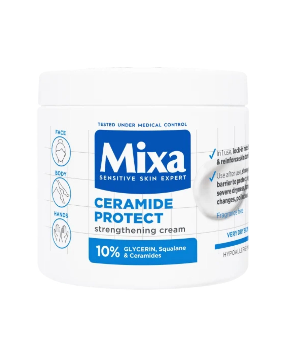 MIXA CERAMIDE PROTECT MULTI- USE JAR 400ML | Mil Pop