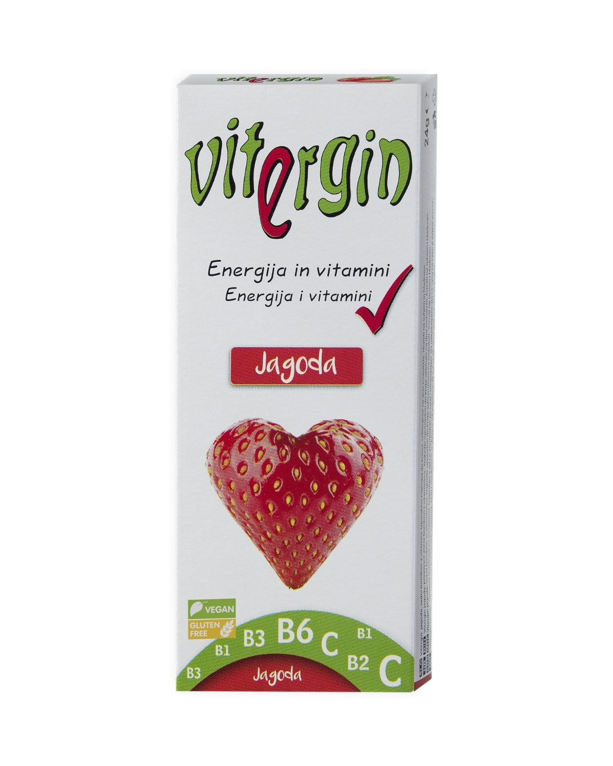 VITERGIN JAGODA SA VITAM.20TBL | Mil Pop