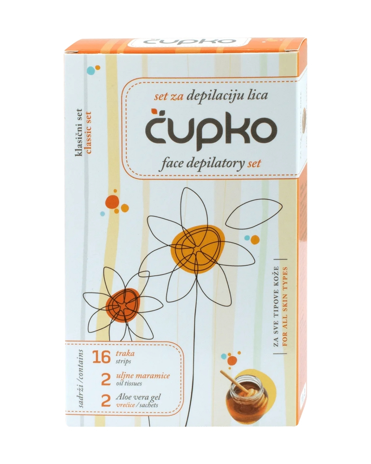 CUPKO SET ZA DEPILACIJU LICA CLASSIC | Mil Pop