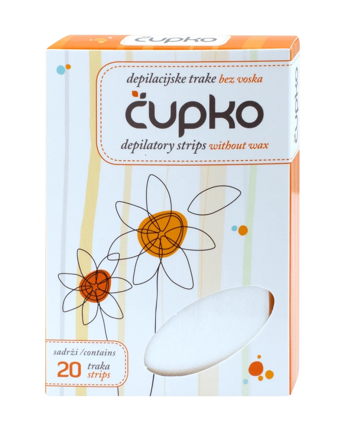 CUPKO DEPILACIJSKE TRAKE BEZ VOSKA | Mil Pop