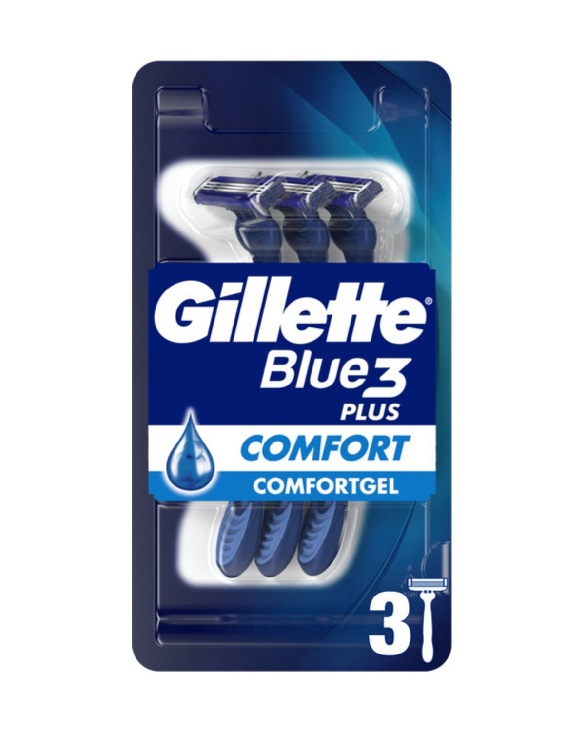 GILLETTE BLUE 3 3/1 | Mil Pop