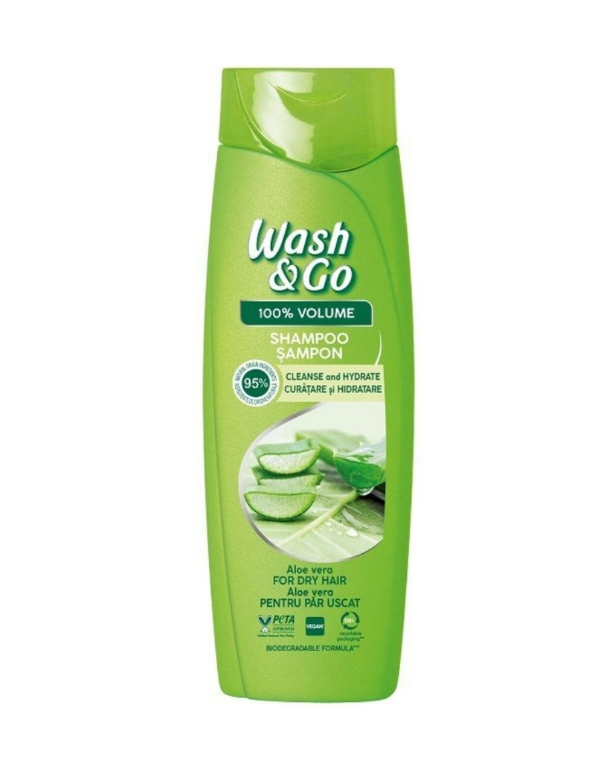 WASH&GO SAM.ALOE VERA 360ML | Mil Pop