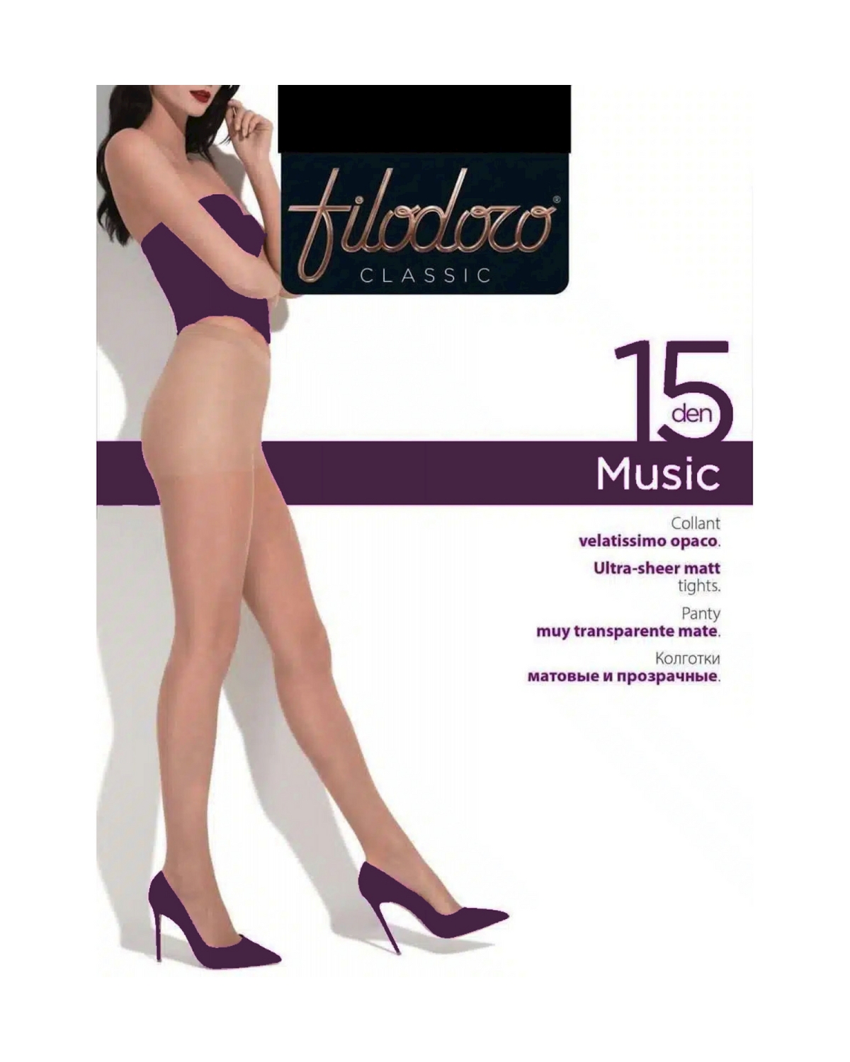 ČARAPE FILODORO MUSIC 15 A.F109227 UNIHOPKE | Mil Pop