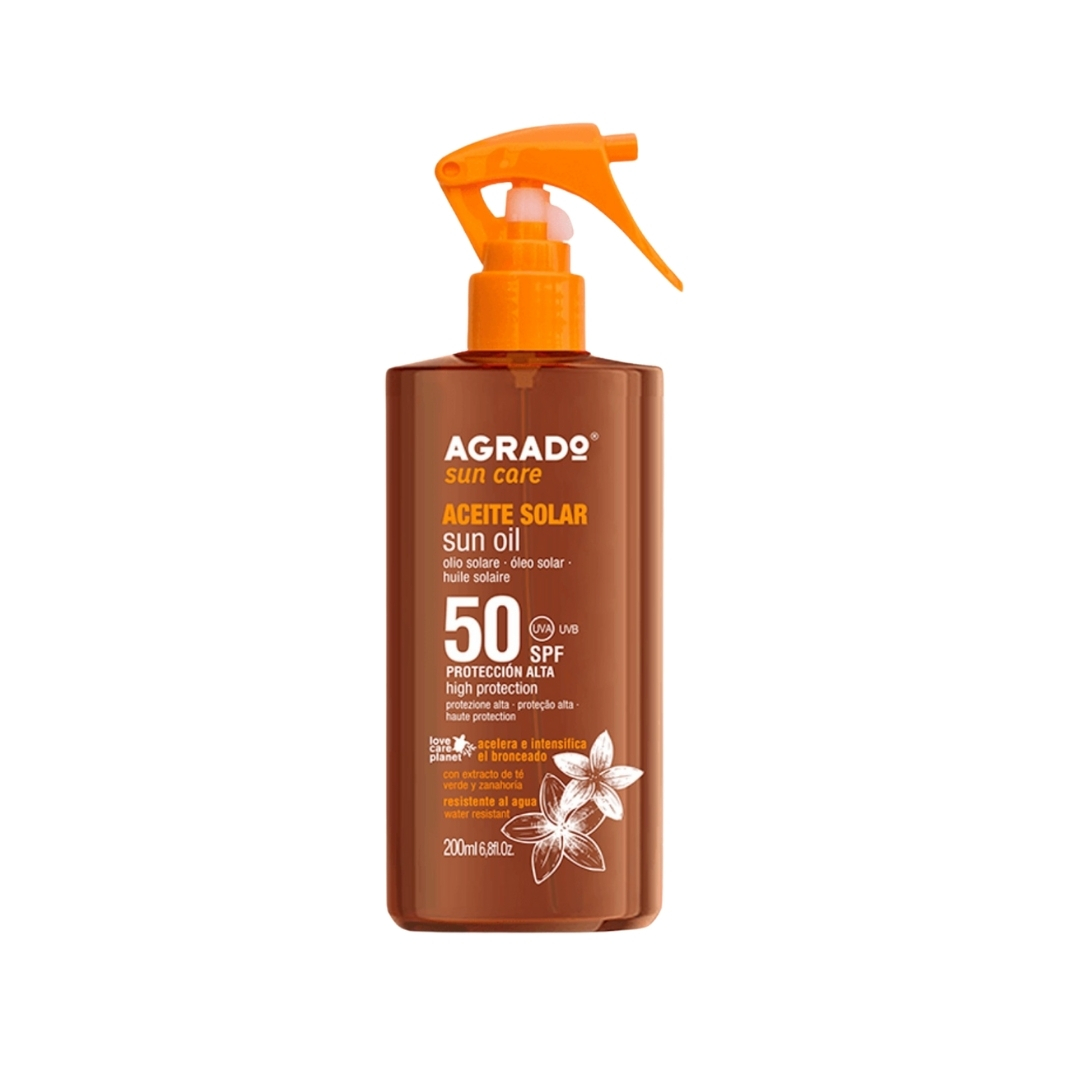 AGRADO ULJE ZA SUNCANJE SPF50 200ML | Mil Pop