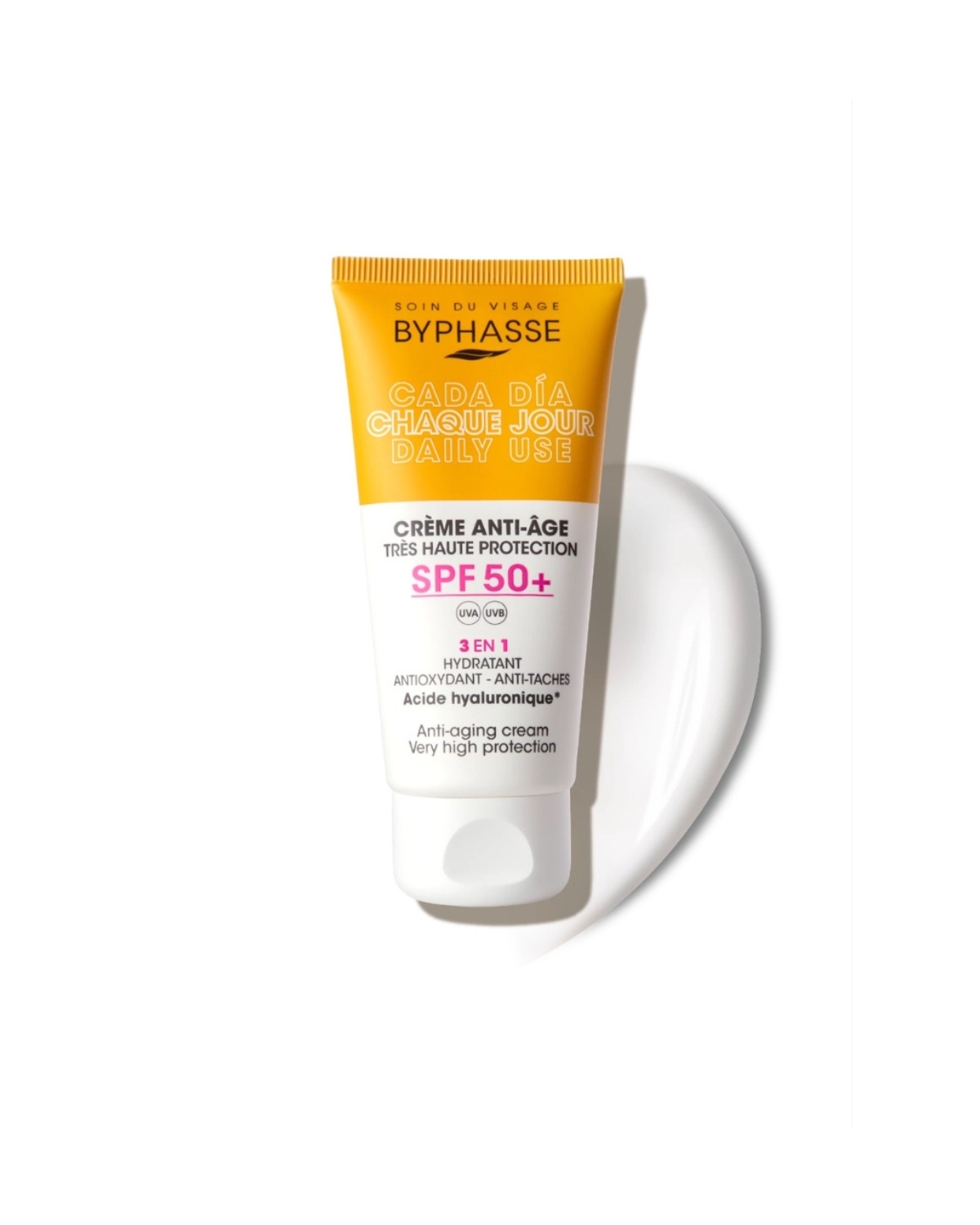 BYPHAS. KREMA ZA LICE ANTI-AGE SPF 50+ 50ML | Mil Pop