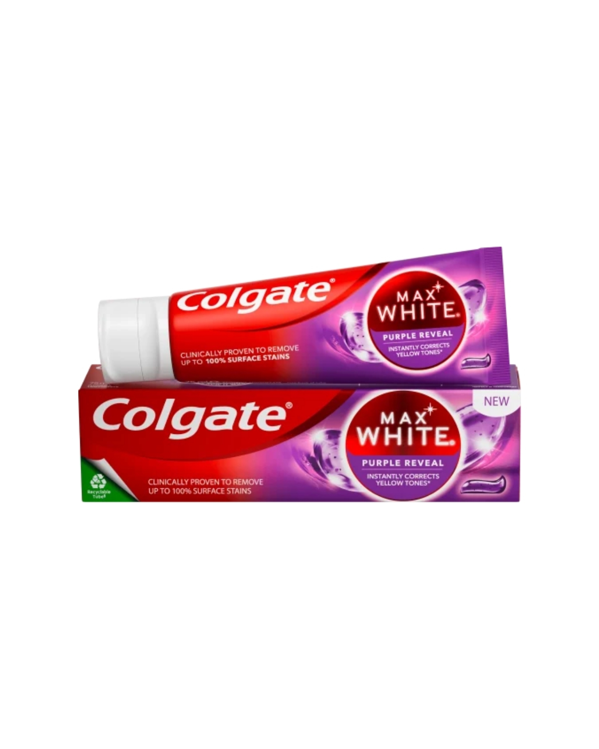 COLGATE PASTA ZA ZUBE MAX WHITE PURPLE REVEAL 75ML | Mil Pop