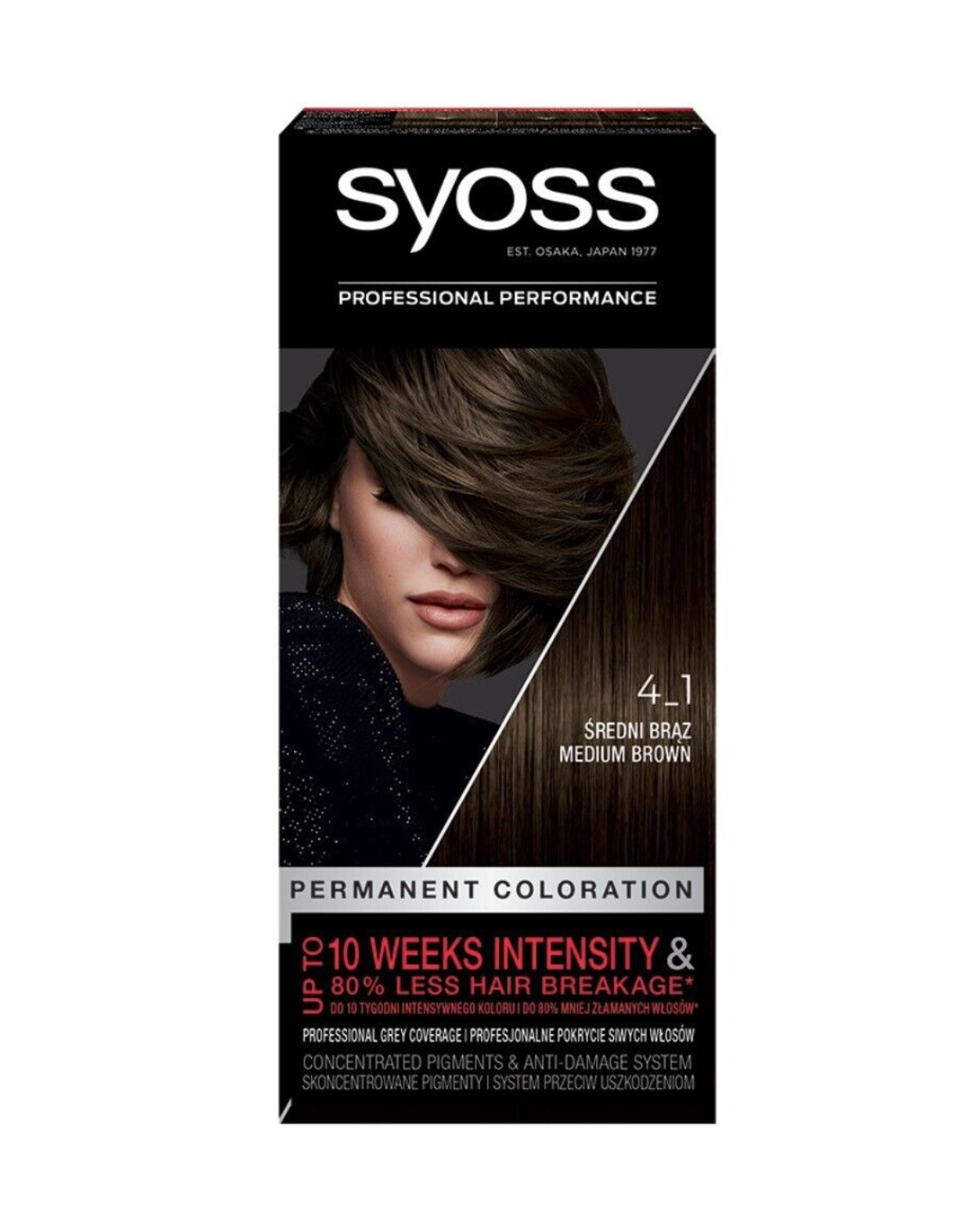 SYOSS COLOR 4-1 SREDNJE SMEĐA | Mil Pop