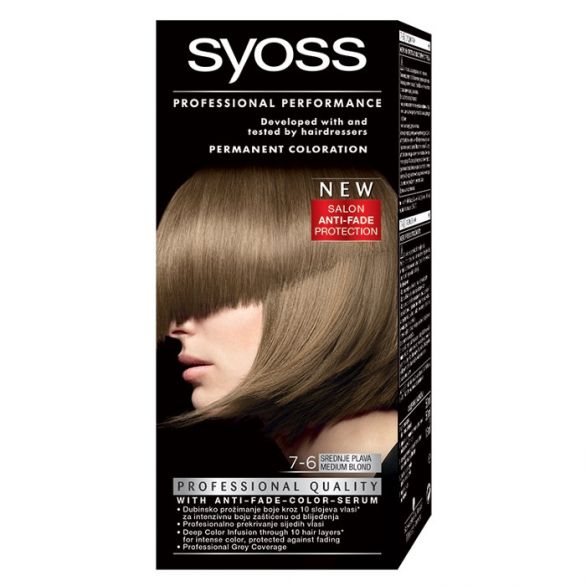 SYOSS COLOR 7-6 SREDNJE PLAVA | Mil Pop