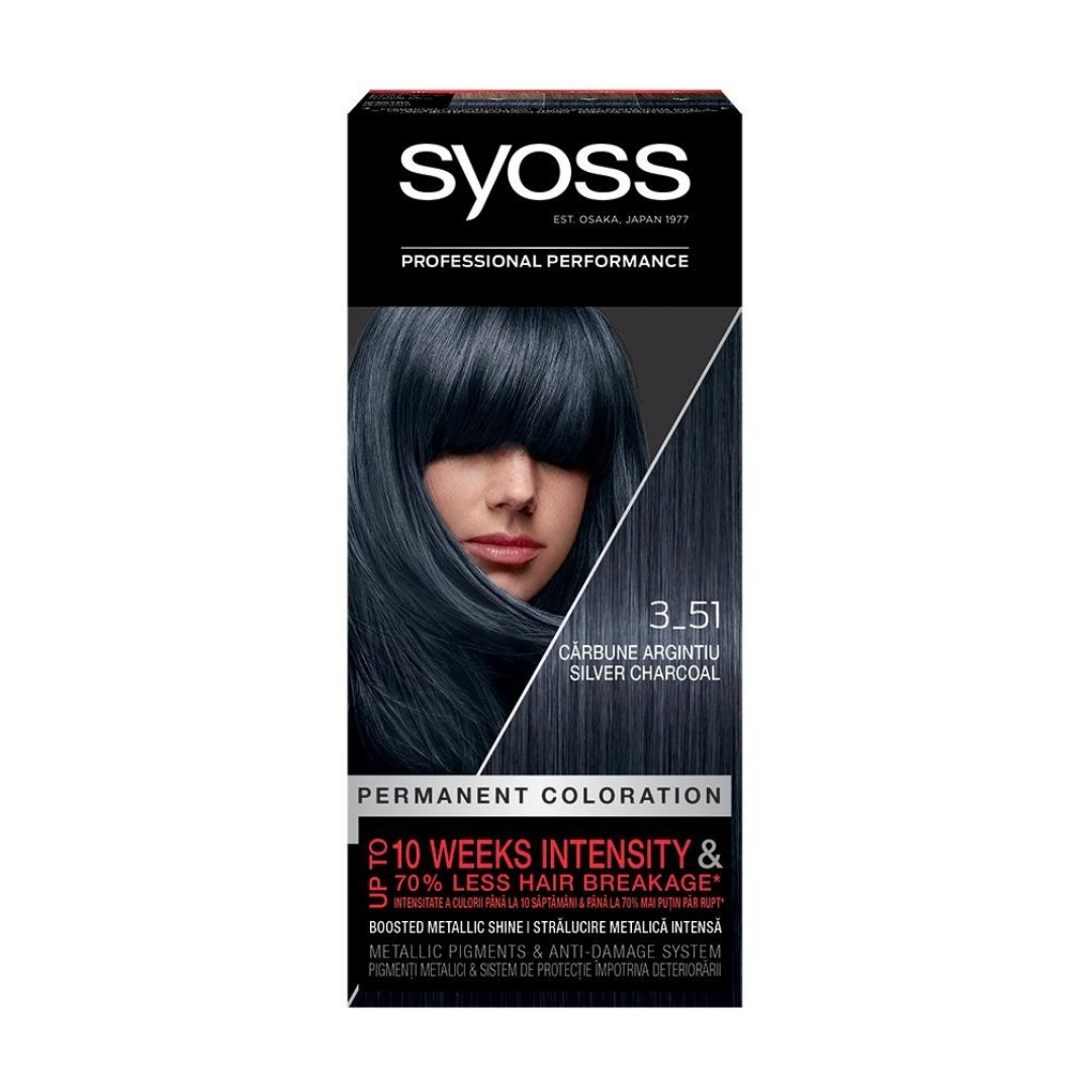 SYOSS COLOR 3-51 SILVER CHARCOAL | Mil Pop