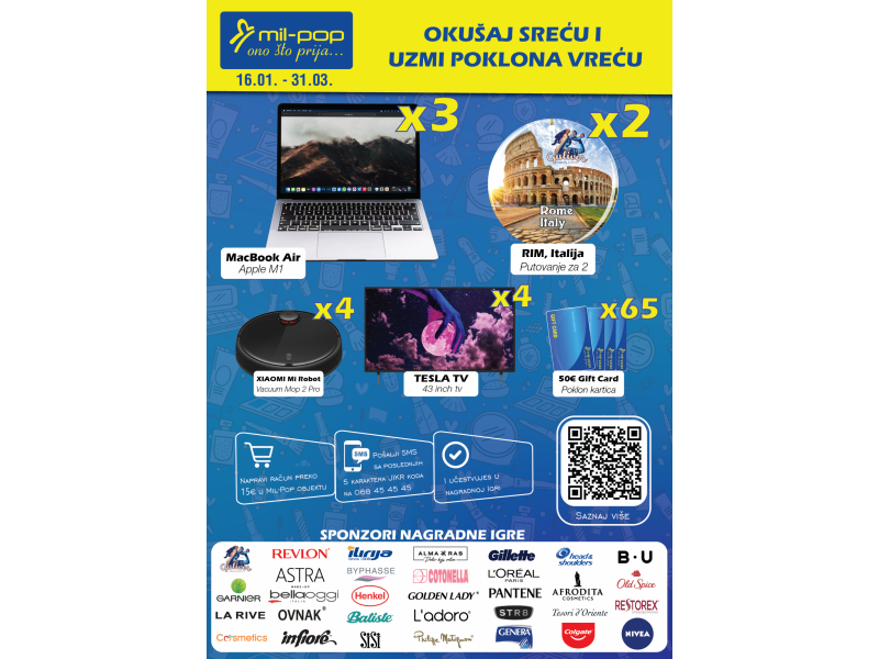 Nagradna Igra | Mil Pop