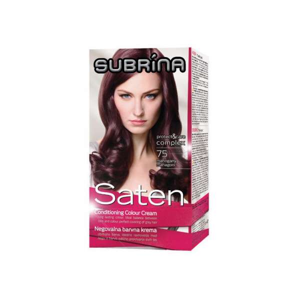 SUBRINA SATEN 75 MAHAGONI | Mil Pop