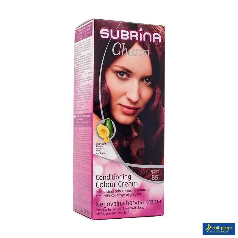 SUBRINA CHARM 85 BORDO | Mil Pop