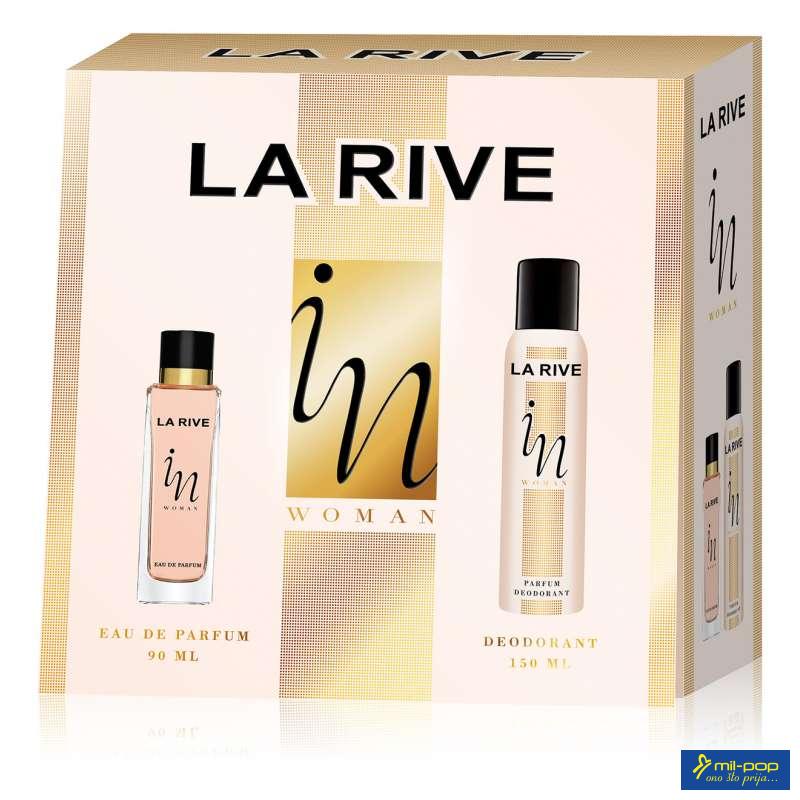 LA RIVE SET IN WOMAN RED | Mil Pop