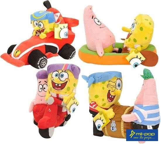 IGRAČKA PLIS SUNDJER BOB 4 SORT 95030041 | Mil Pop