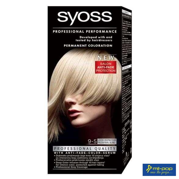 SYOSS COLOR 9-5 LEDENO BISERNO PLAVA | Mil Pop